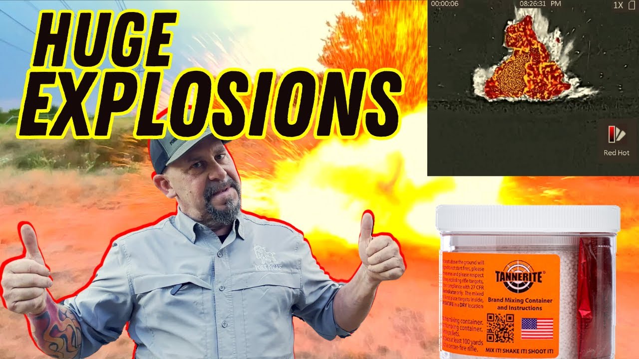 Using ALOT Of Tannerite To EXPLODE Things! | Huge Explosions! - YouTube