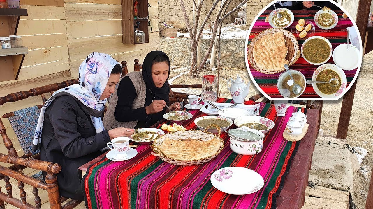 Cooking Ash Sabzi in the Village - The Delicious and Nutritious Afghan ...