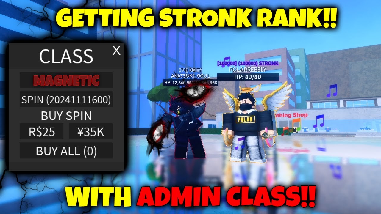 Getting Stronk Rank with ADMIN CLASS!! | A Hero's Destiny - YouTube