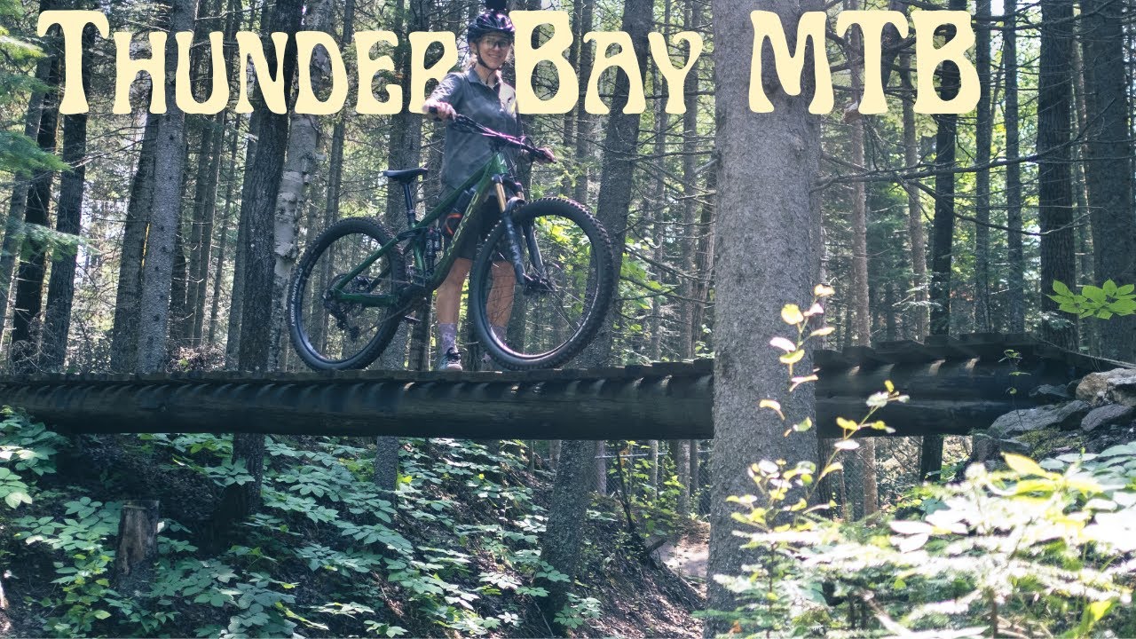 Mountain Biking In Thunder Bay Ontario | Trowbridge Forest - YouTube