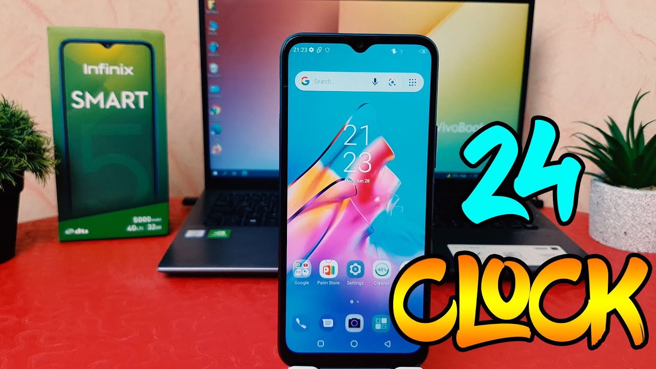 How to Change 24 Hours Time Format in Infinix Smart 5 - YouTube