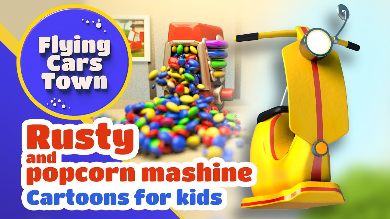 Rusty and Insane Candies Machine 🍬🍬🍬 | Cartoons for Babies - YouTube