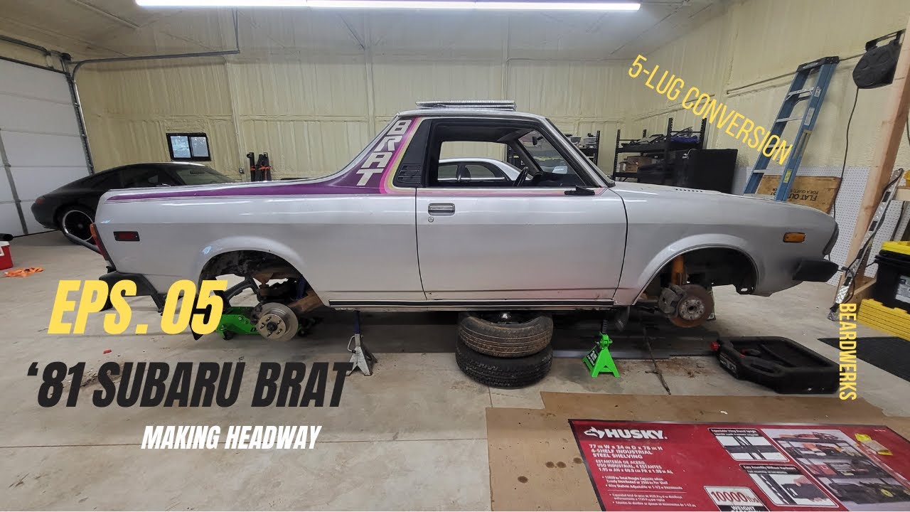 Subaru BRAT Build Episode 5: Finishing Up The Rear - YouTube