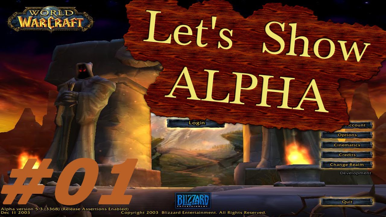 Let's Show World of Warcraft Alpha 2003 #01 [Deutsch] [HD ...