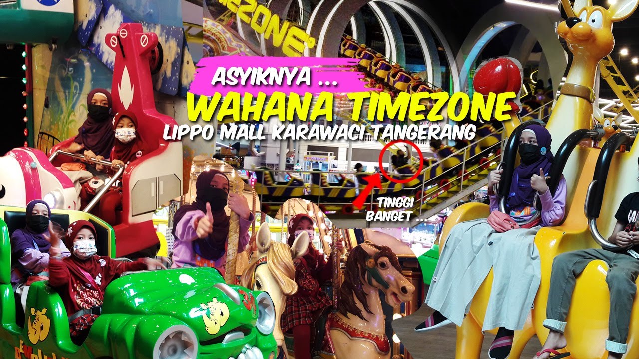 Wahana Timezone Lippo Mall Karawaci Kembali dibuka | Rollers Coaster ...