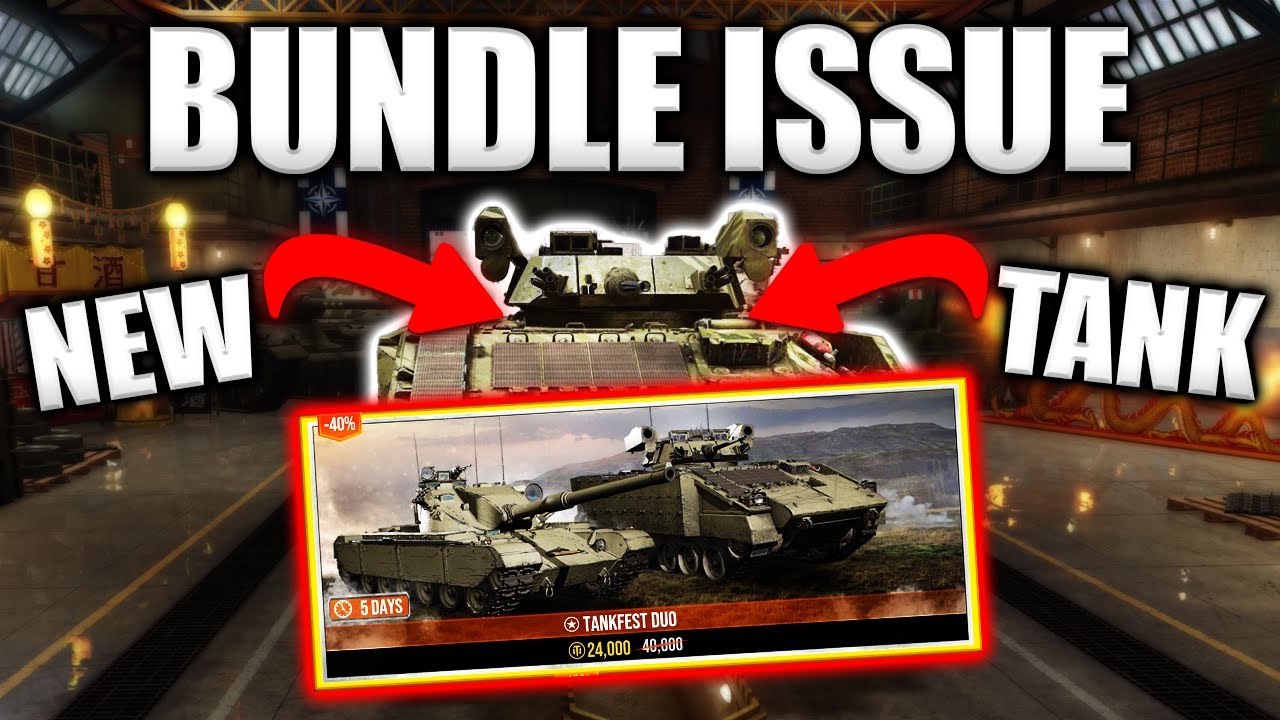 NEW Tank + Bundle Issue! World of Tanks Console - YouTube