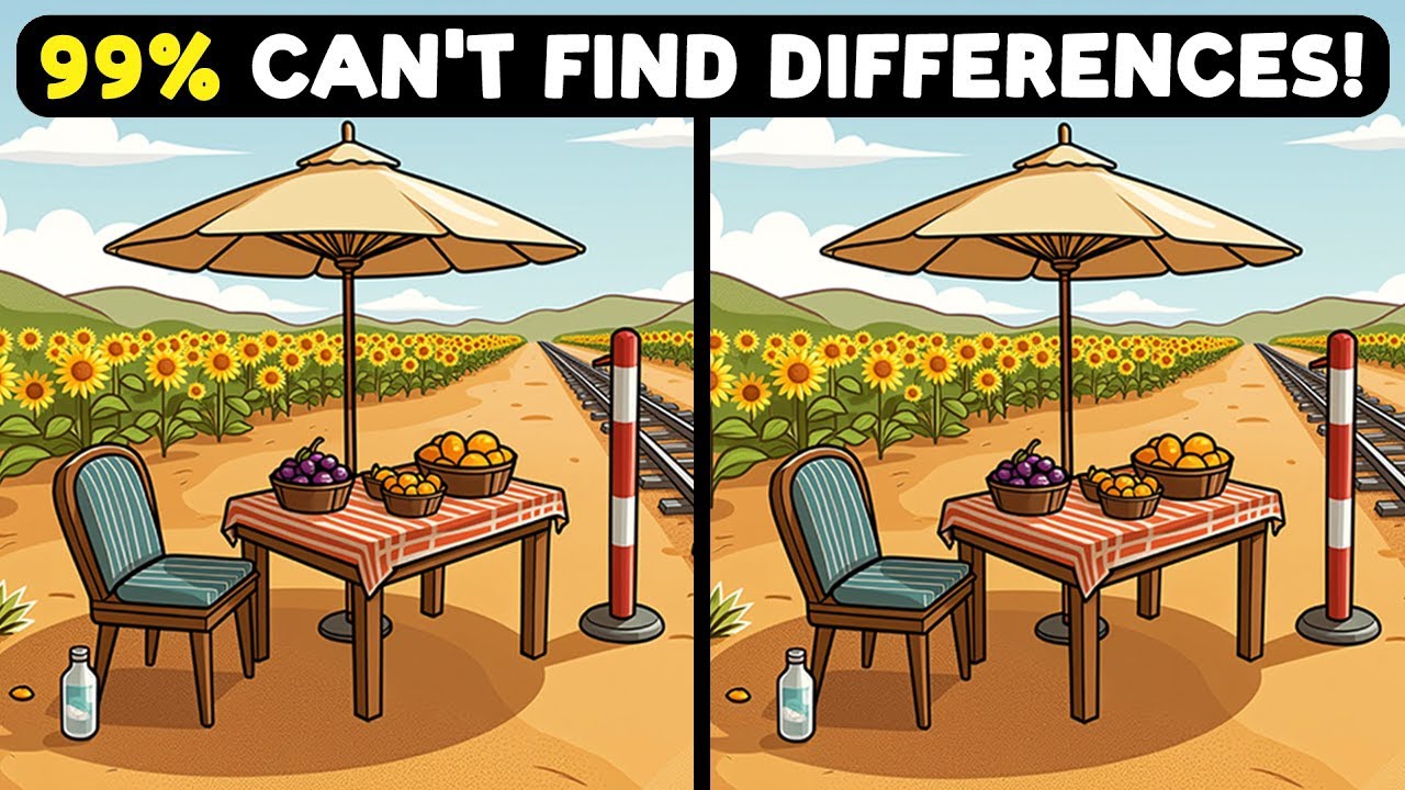 🧠🧐 Find the Differences | Visual Puzzle 《Only 1% Pass》 - YouTube