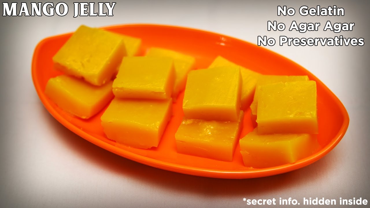 Mango Jelly without Gelatin and Preservatives | Mango Jelly | Summer ...