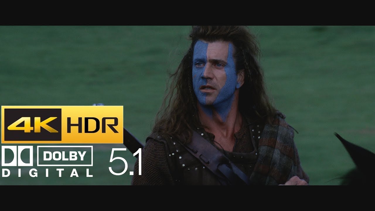 Braveheart - Freedom Speech (HDR - 4K - 5.1) - YouTube