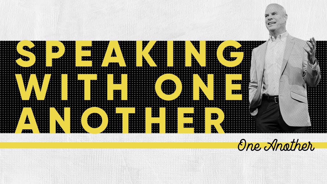 One Another: Speaking with One Another // Dr. Jeff Warren - YouTube