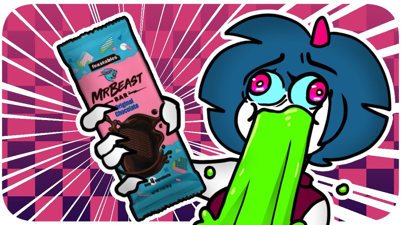 German tries Mr.Beast Feastables Chocolate (old formula) - YouTube