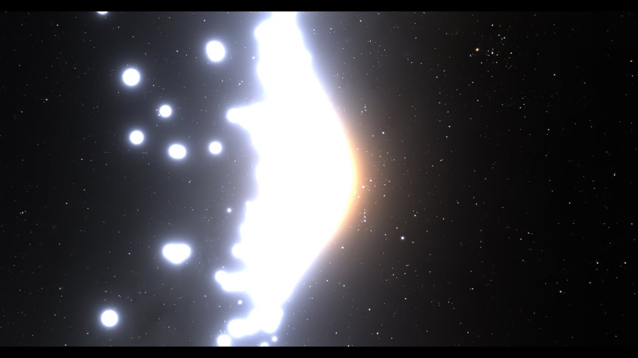 5 Suns turn into a O-class star - YouTube
