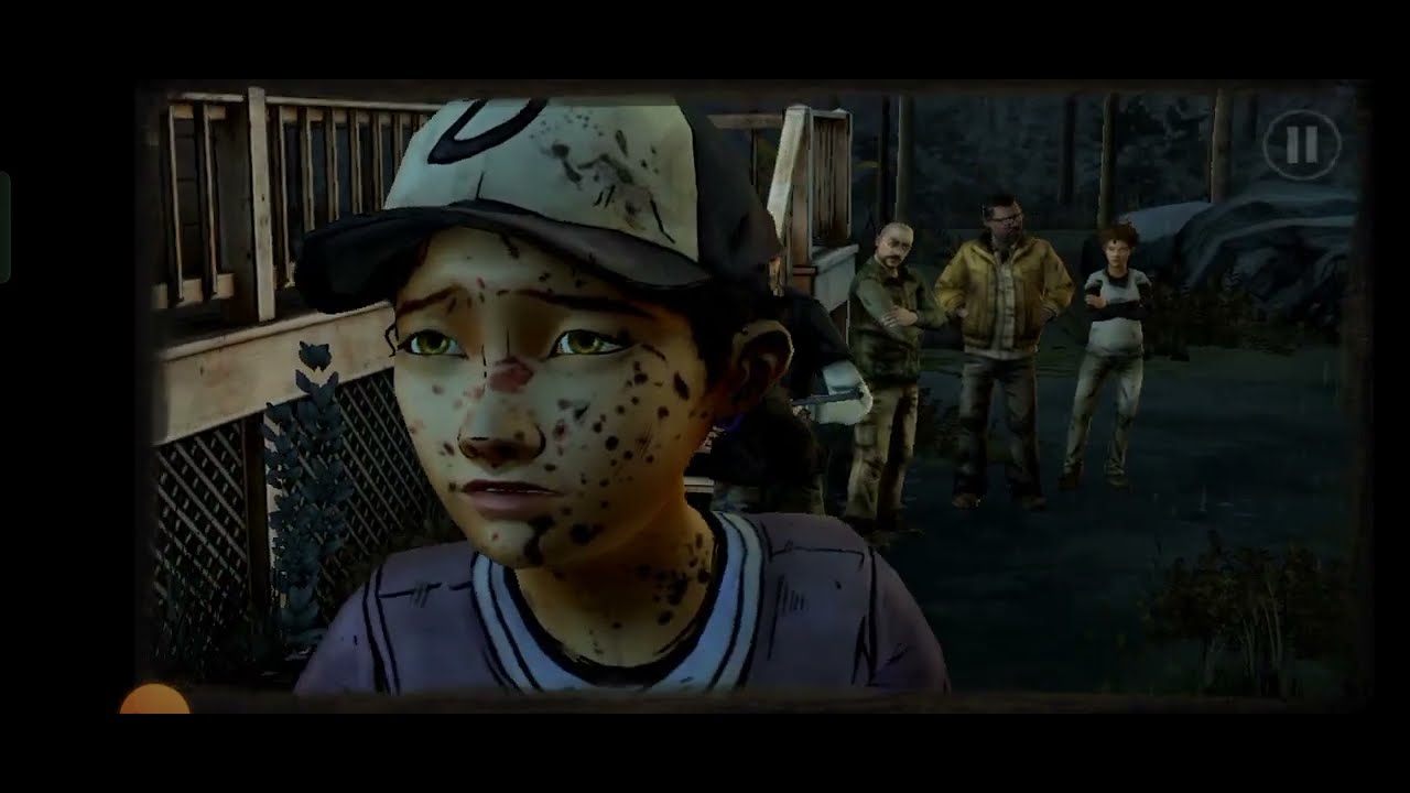 the poeple loked the kid in this room #the walking dead #game play # ...