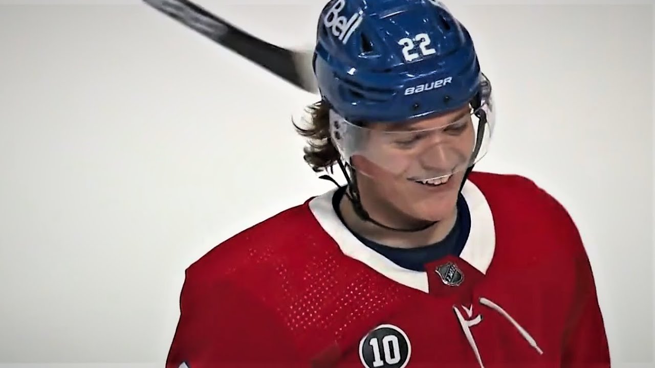 Cole Caufield Pots His First Career NHL Hat Trick For The 9-1 Lead At ...