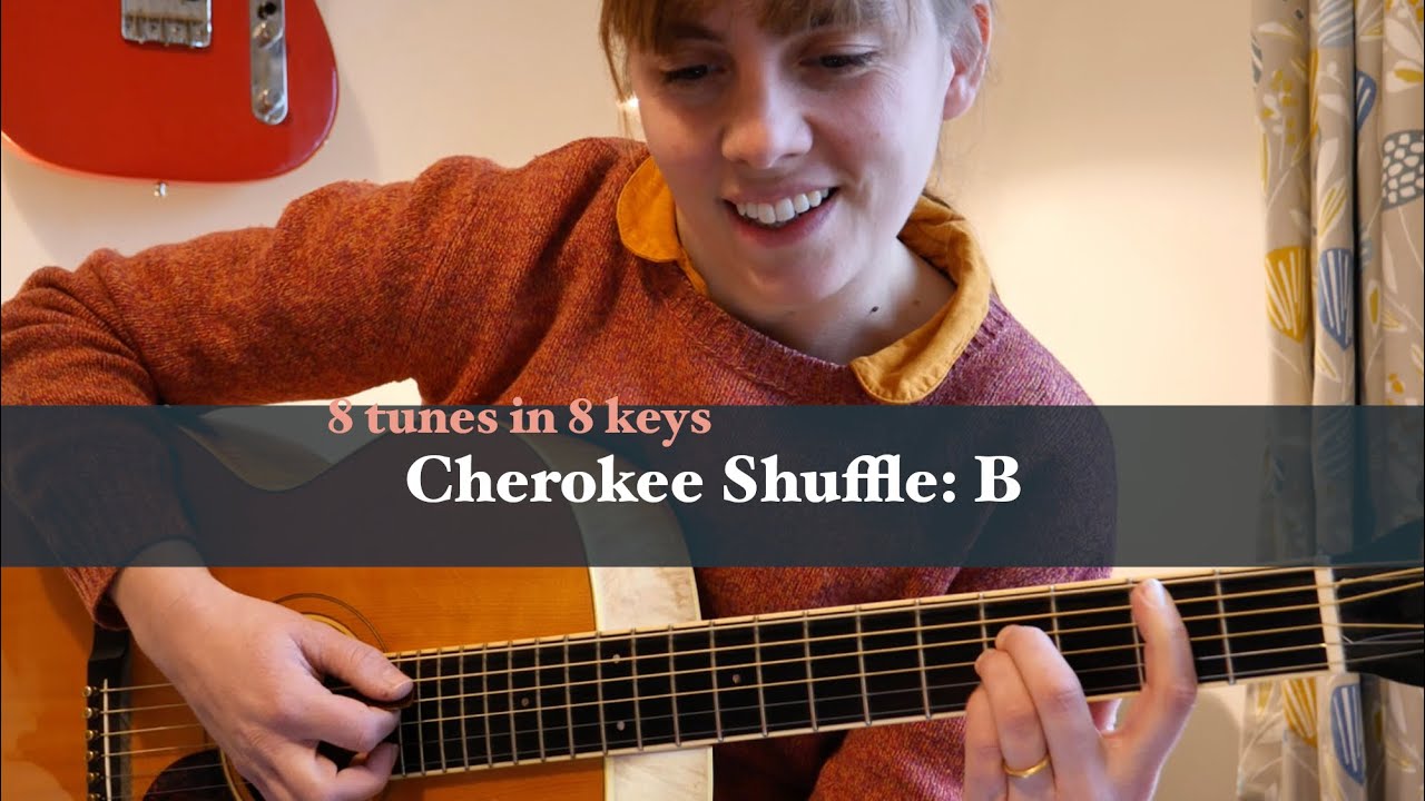 8 Tunes in 8 Keys: Cherokee Shuffle - B - YouTube