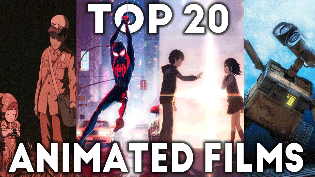 My Top 20 Animated Films - YouTube
