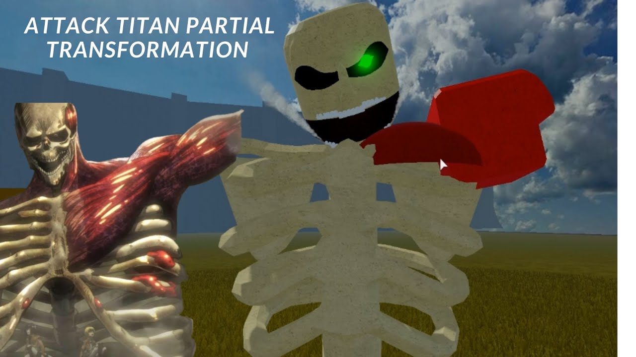 How To Transform into Attack Titan Partial Transformation - Typical ...