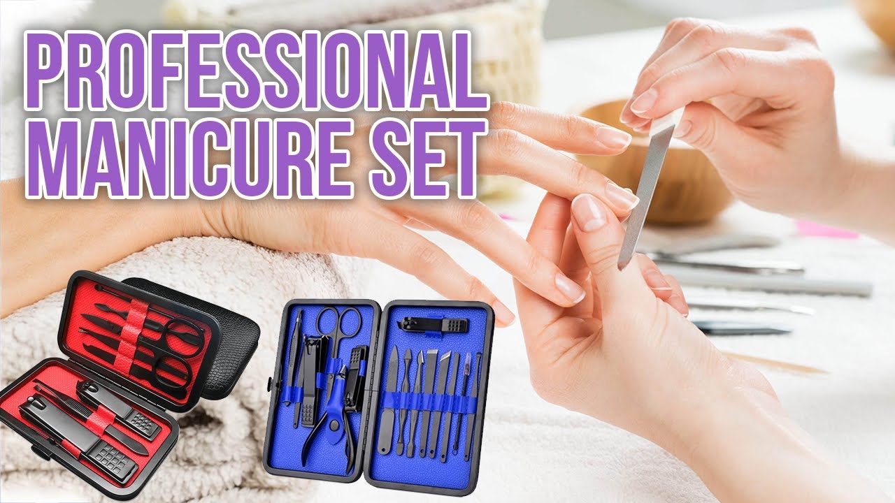 Best Professional Manicure Set for Beautiful Nails - YouTube