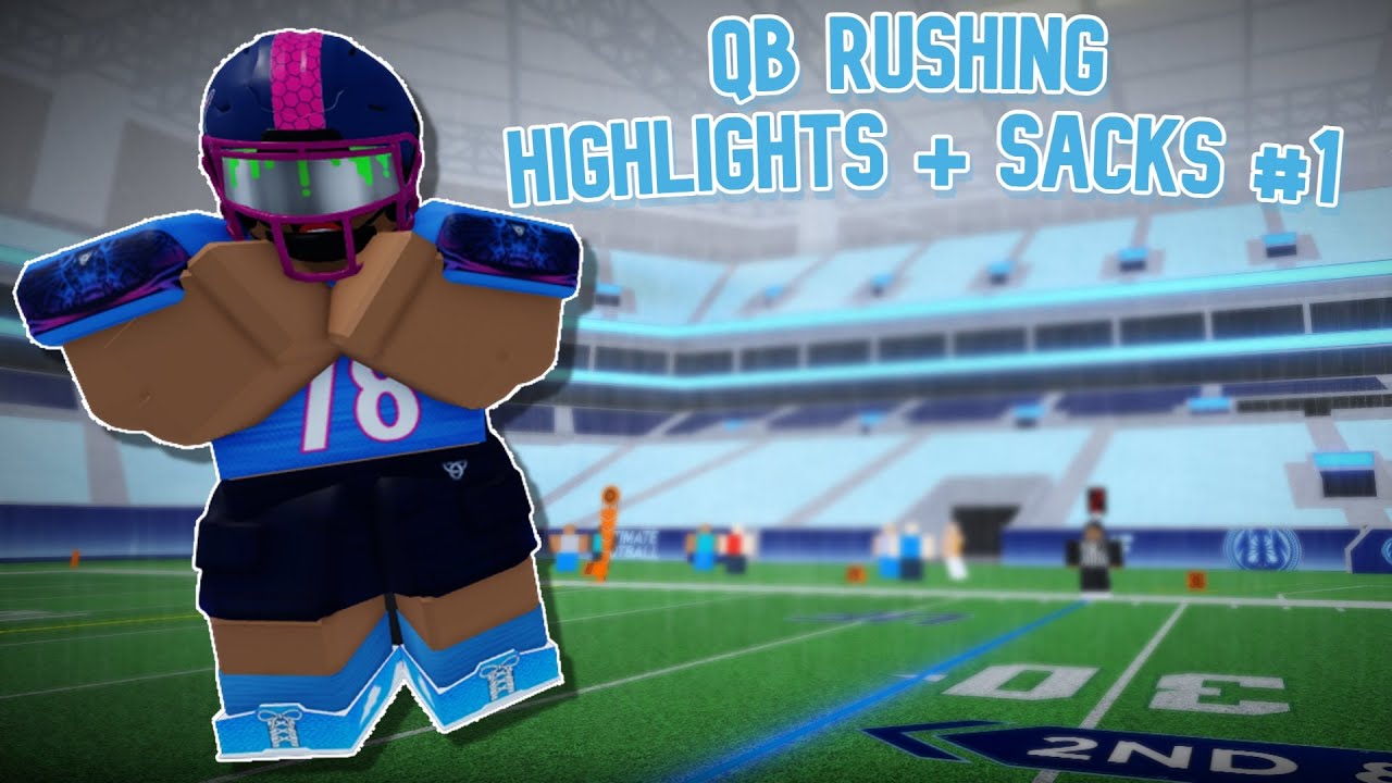 QB Rushing Highlights + Sacks #1! (The Ultimate Football Experience Ep ...