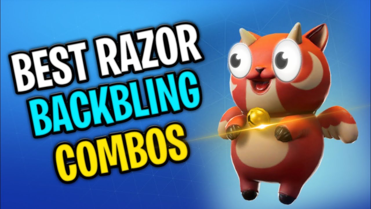 BEST RAZOR BACKBLING COMBOS (Fortnite) - YouTube