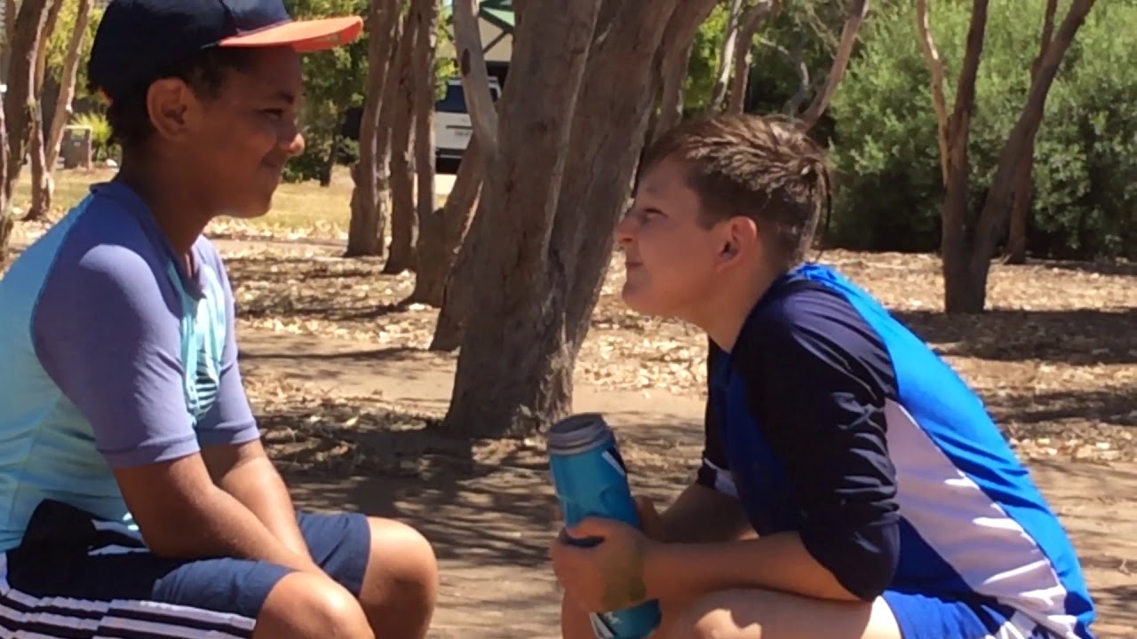 Yucky cheese drink/ staring contest 😝 - YouTube