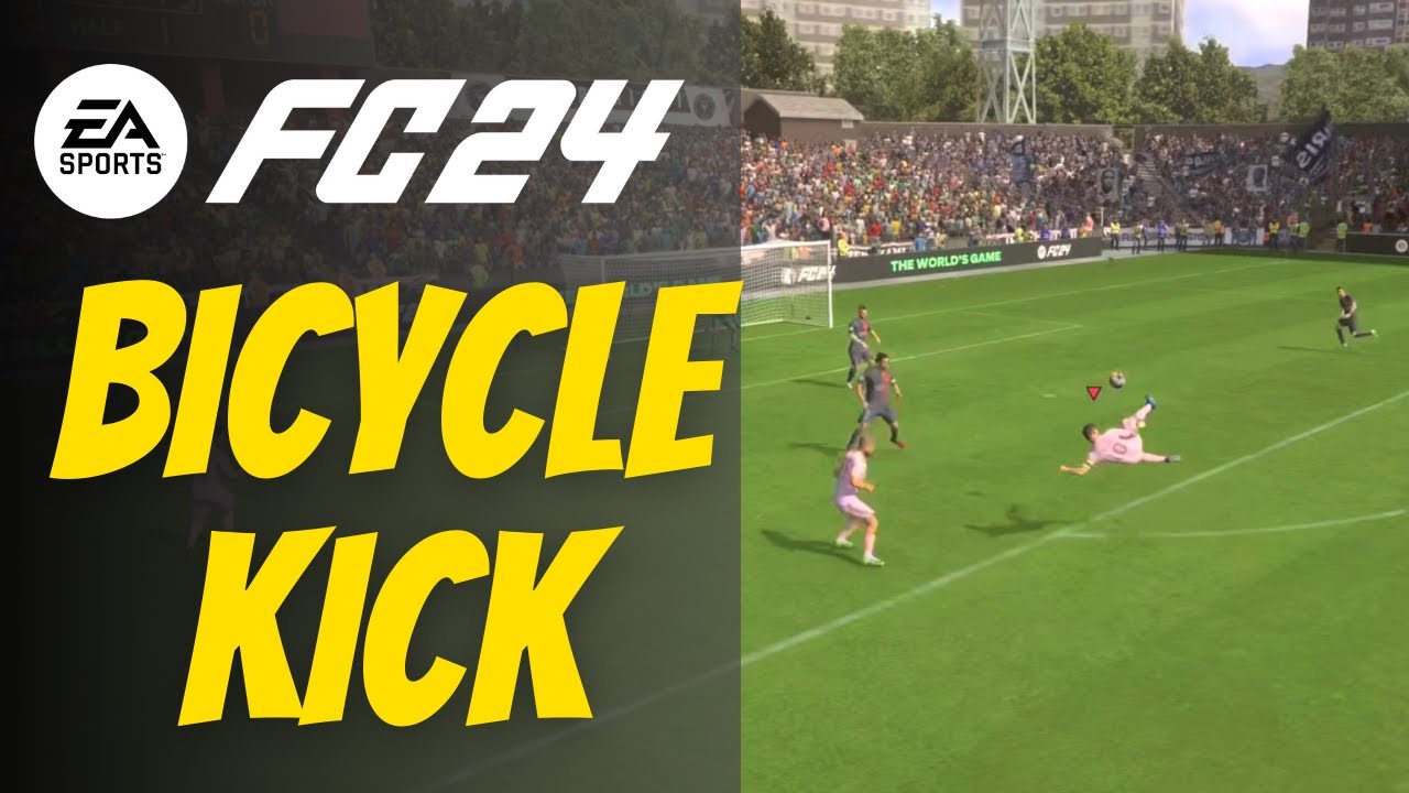 FC 24: How to Bicycle Kick in EA Sports FC 24 - Flair Shot - YouTube