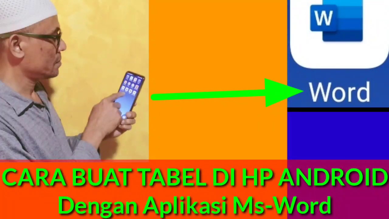 Tutorial Cara Buat Tabel di HP Android - YouTube
