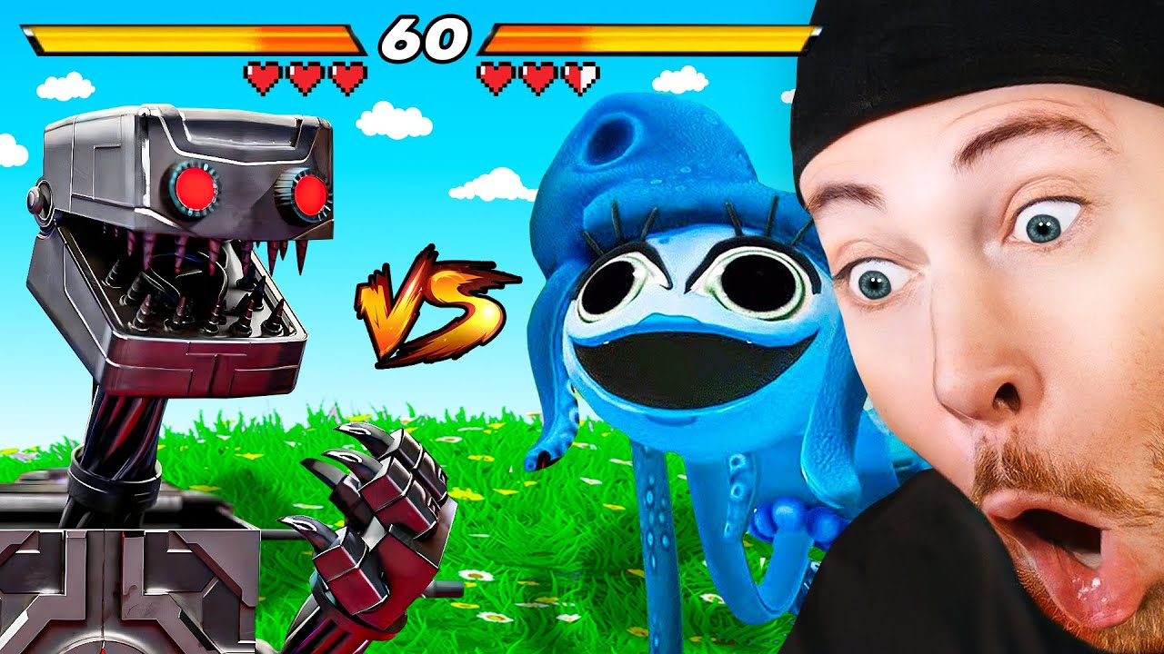 Reacting to OCTOPUS Mommy Long Legs VS ROBOT Boxy Boo (Poppy Playtime ...