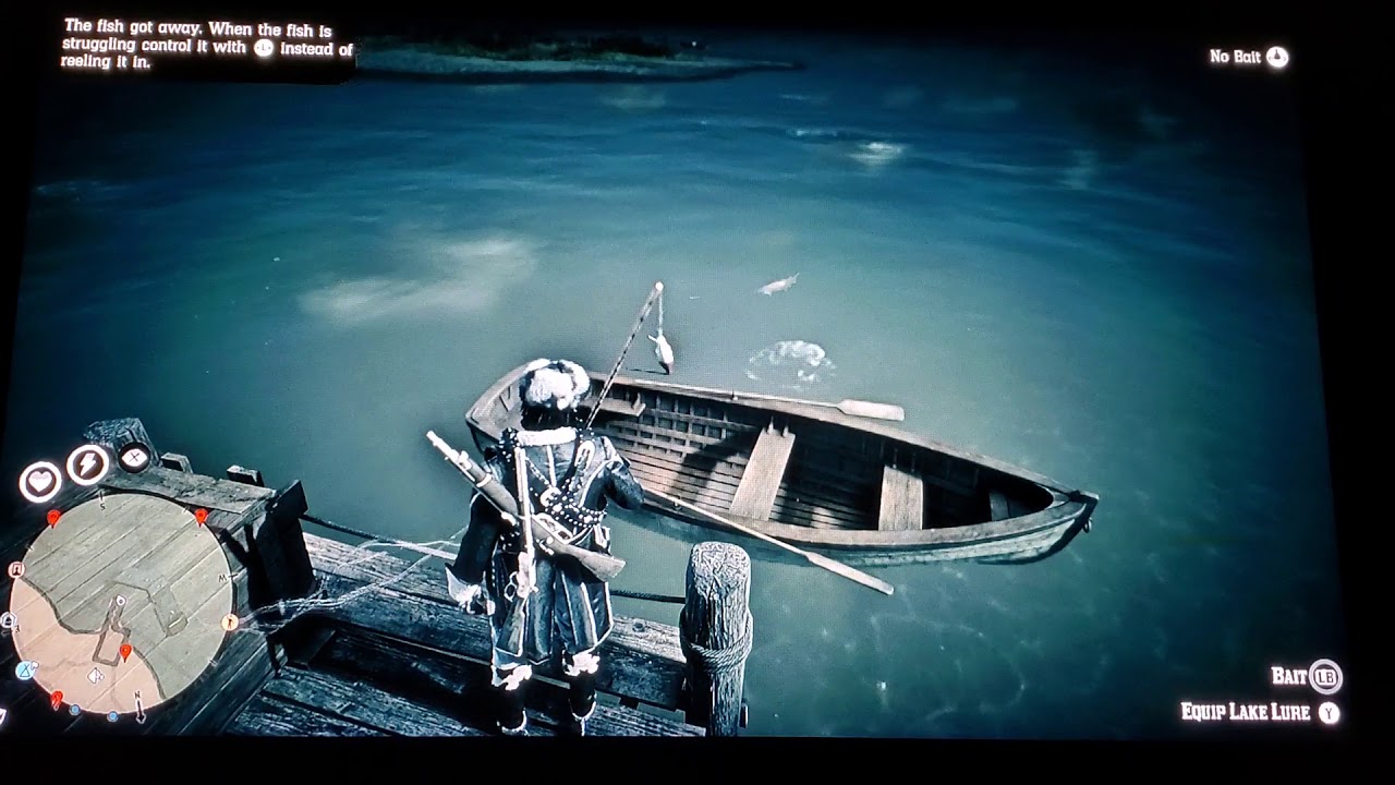 Top 2 fishing spots in red dead online! - YouTube