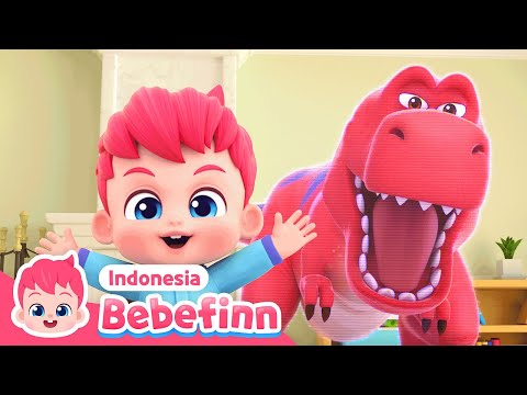 Lagu T-Rex | EP46 | Tyrannosaurus rex! Roar | Lagu Anak | Bebefinn Bahasa Indonesia