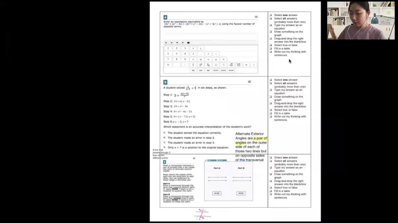 CAASPP / SBAC Practice Test #1-8 - YouTube