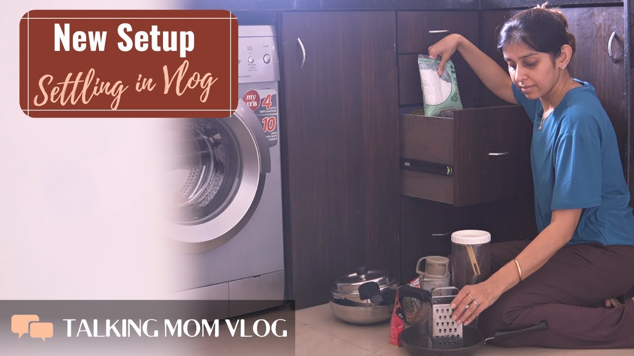 MINIMUM KITCHEN SETUP | Settling into the new city Vlog | Cooking Quick ...