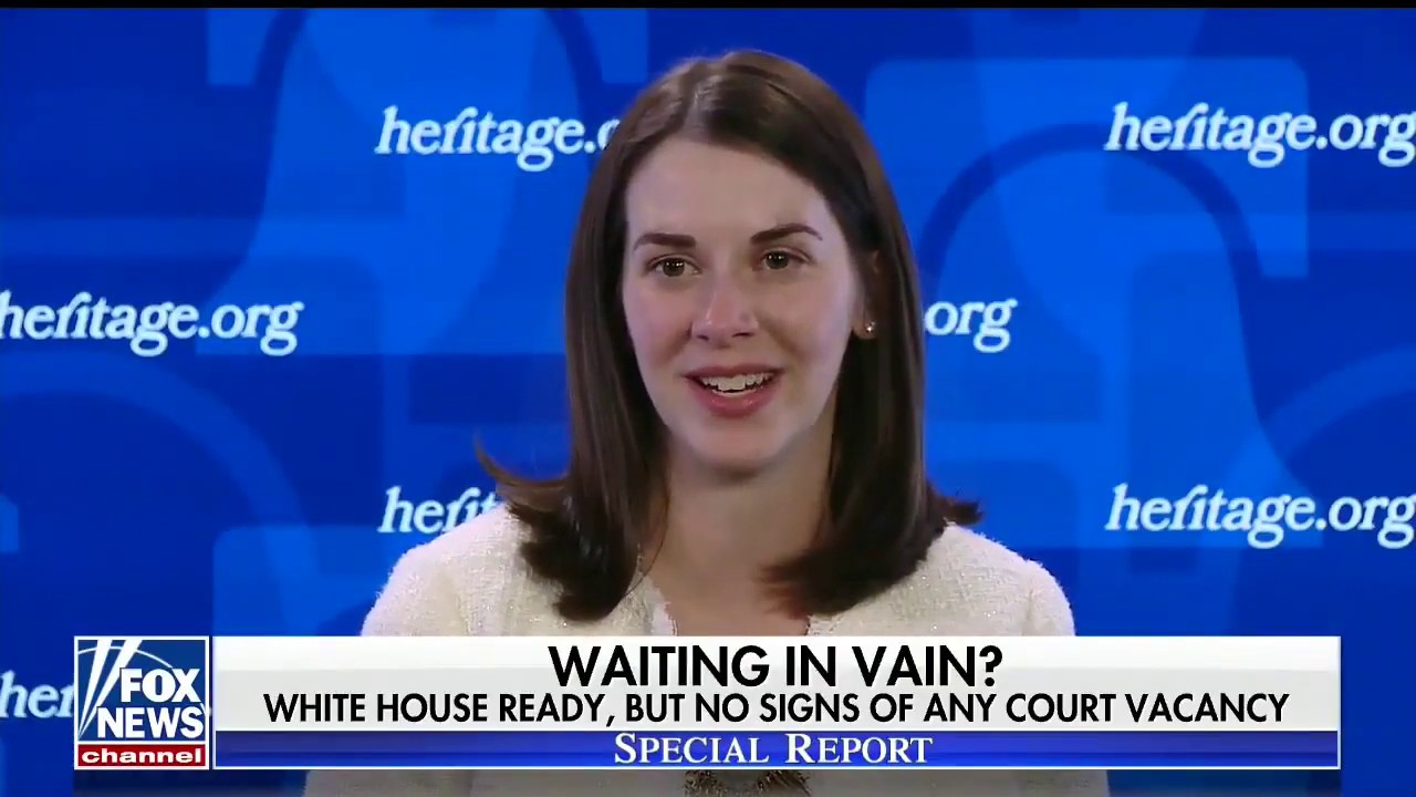 Elizabeth Slattery on RBG: It Would be Wildly Speculative to Talk About ...