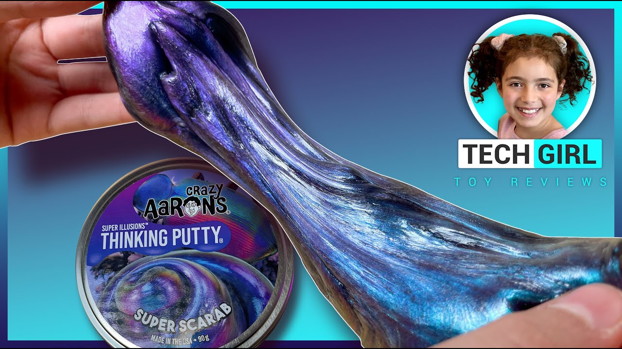 Aaron's Thinking Putty Super Scarab | TechGirl Toy Reviews - YouTube