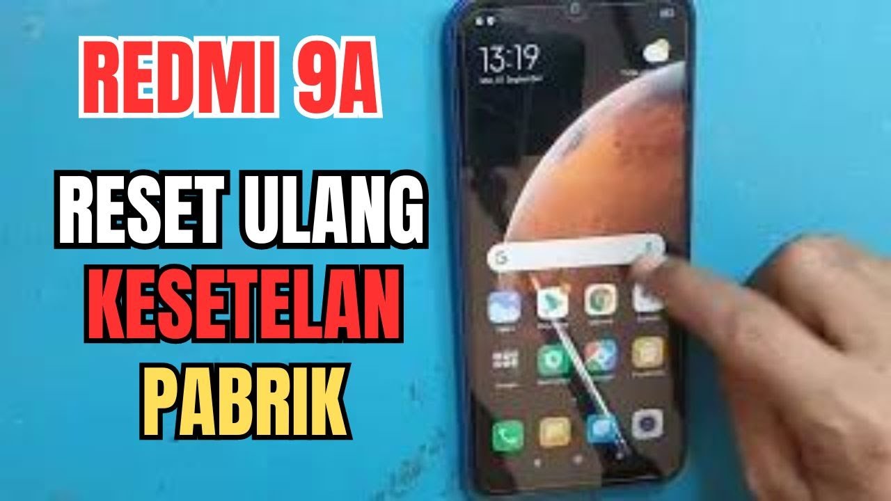 Cara Reset Ulang Xiaomi Redmi 9A Seperti Baru - YouTube