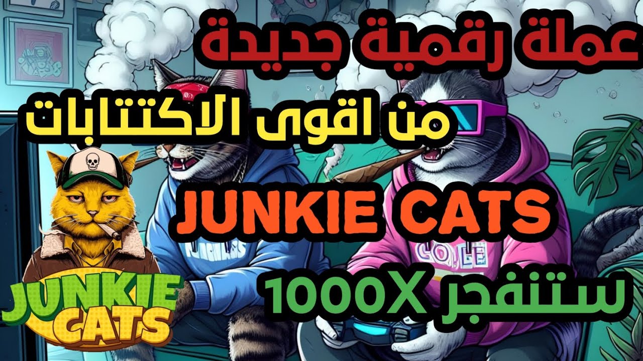 اكتتاب ومشروع عملة رقمية جديدة اغتنم فرصتك الان Junkie Cats🔥🔥🔥 - YouTube