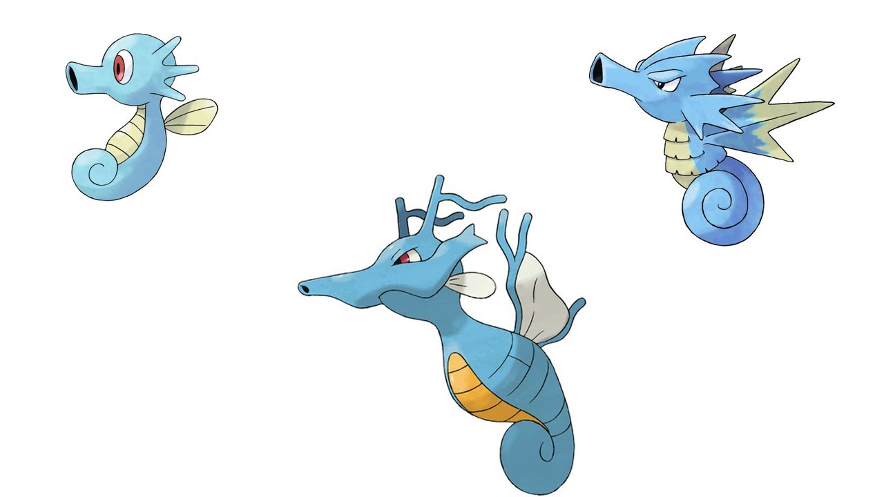 Nicknames For Horsea/Seadra/Kingdra - YouTube