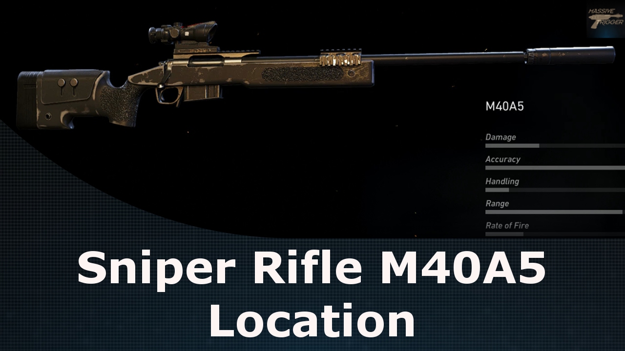 Tom Clancy's Ghost Recon Wildlands Sniper Rifle M40A5 Location - YouTube