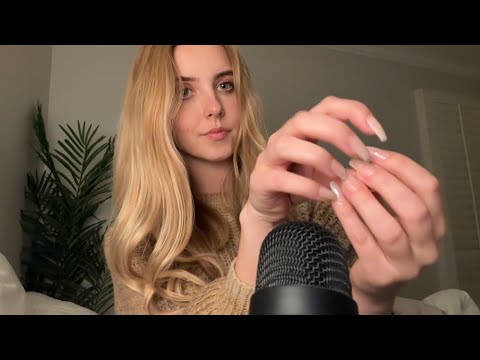 ASMR ~ Purely Nail Tapping! (+ some mouth sounds) 🤍