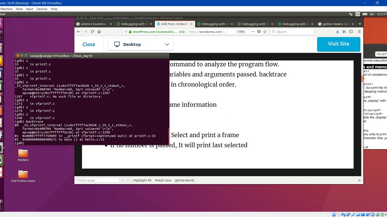Embedded Debugging Concepts GDB - YouTube