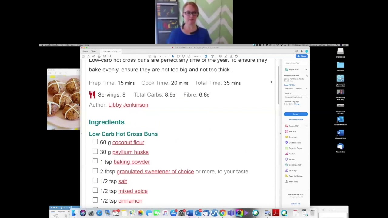 Occupational Therapy Telehealth - Planning a Cooking Task (simulation ...