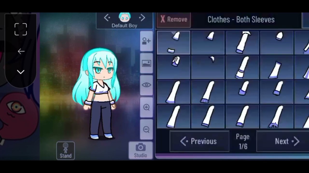 Making a gacha oc with my favorite Song - YouTube