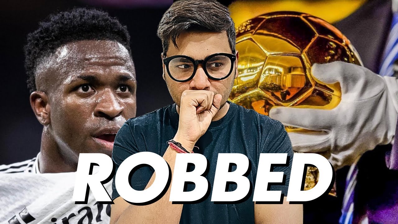 VINCIUS JR ROBBED! RODRI WINS THE BALLON DOR - YouTube
