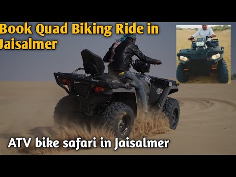 Quad bike ride in Jaisalmer| ATV bike safari in Sam sand dunes ...