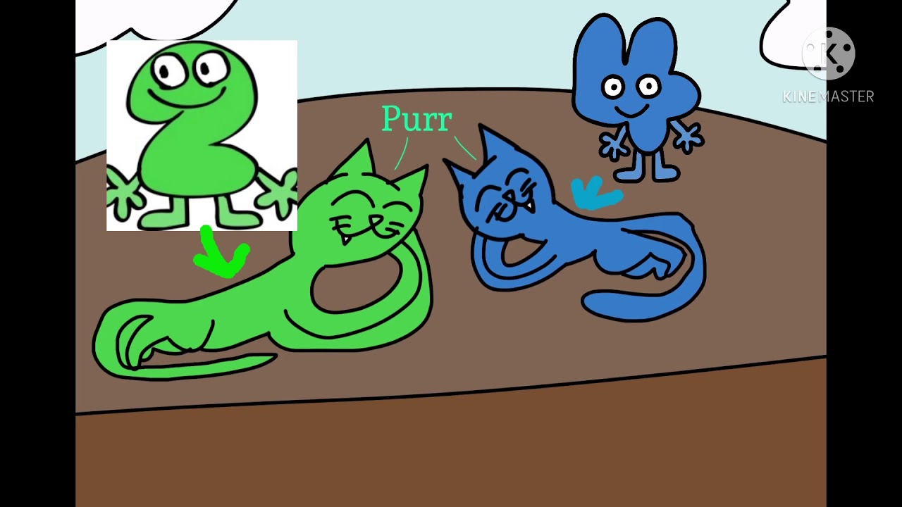 TPOT Two And BFB Four As Cats - YouTube