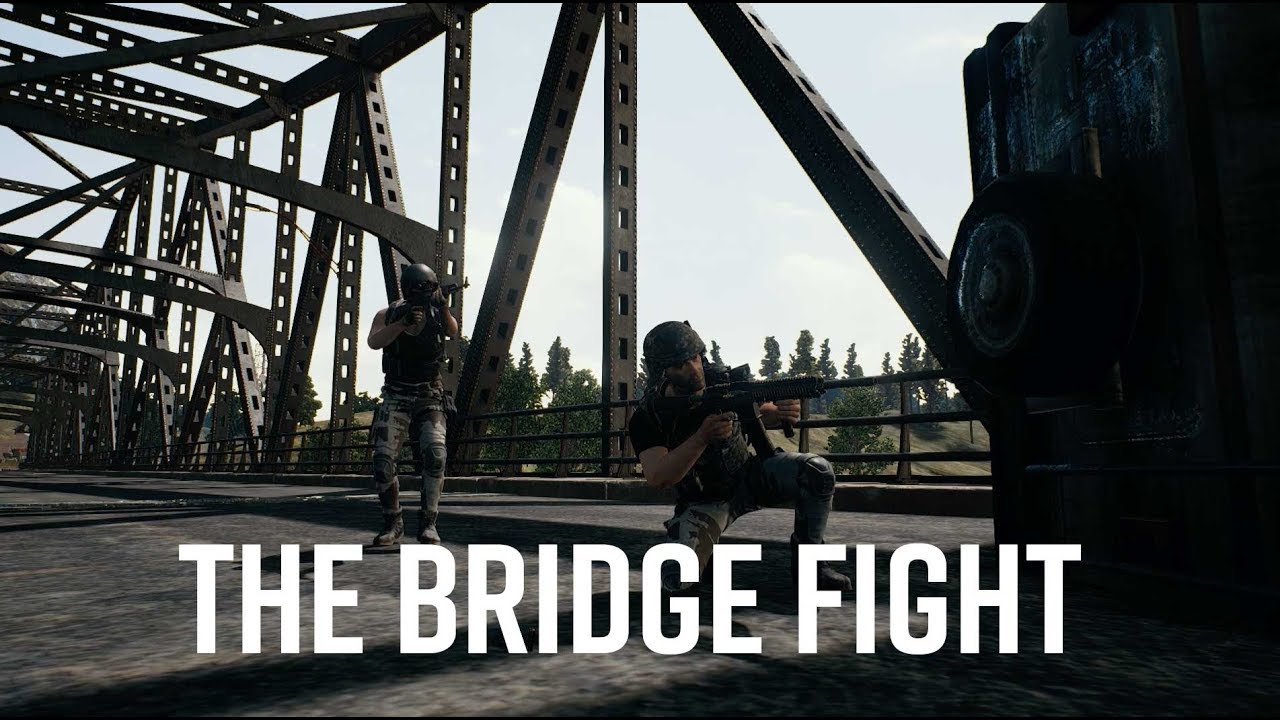 PUBG - The Bridge Fight - YouTube