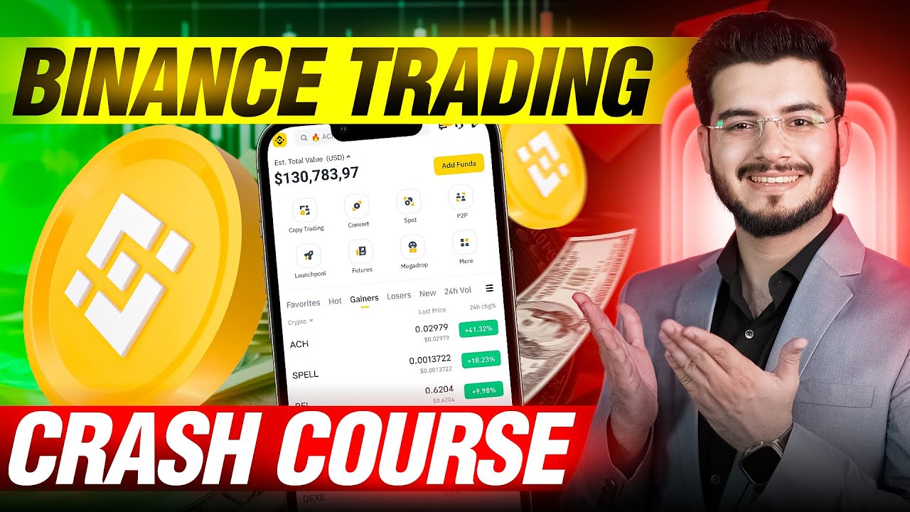 Binance Trading Crash Course for Beginners 2025 | Complete Free Crypto ...