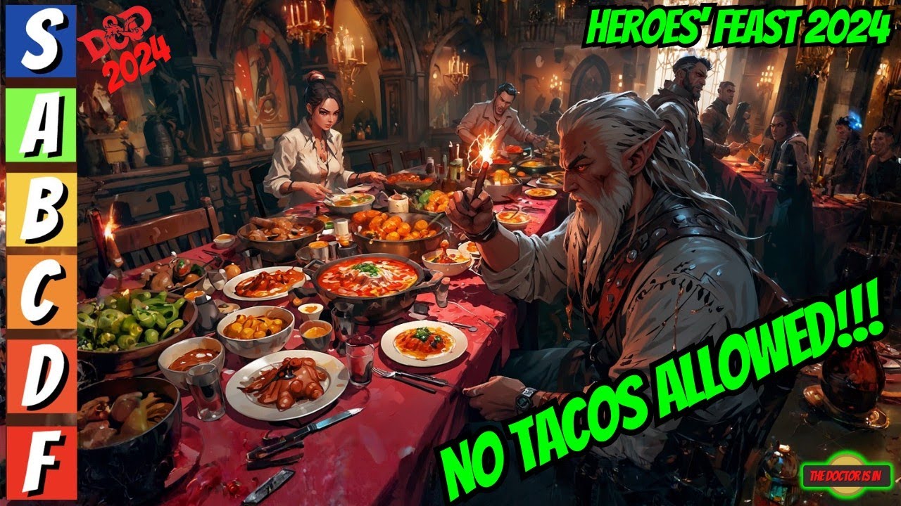 Dungeons and Dragons Spell Review - Heroes' Feast - DnD 2024 Rules ...