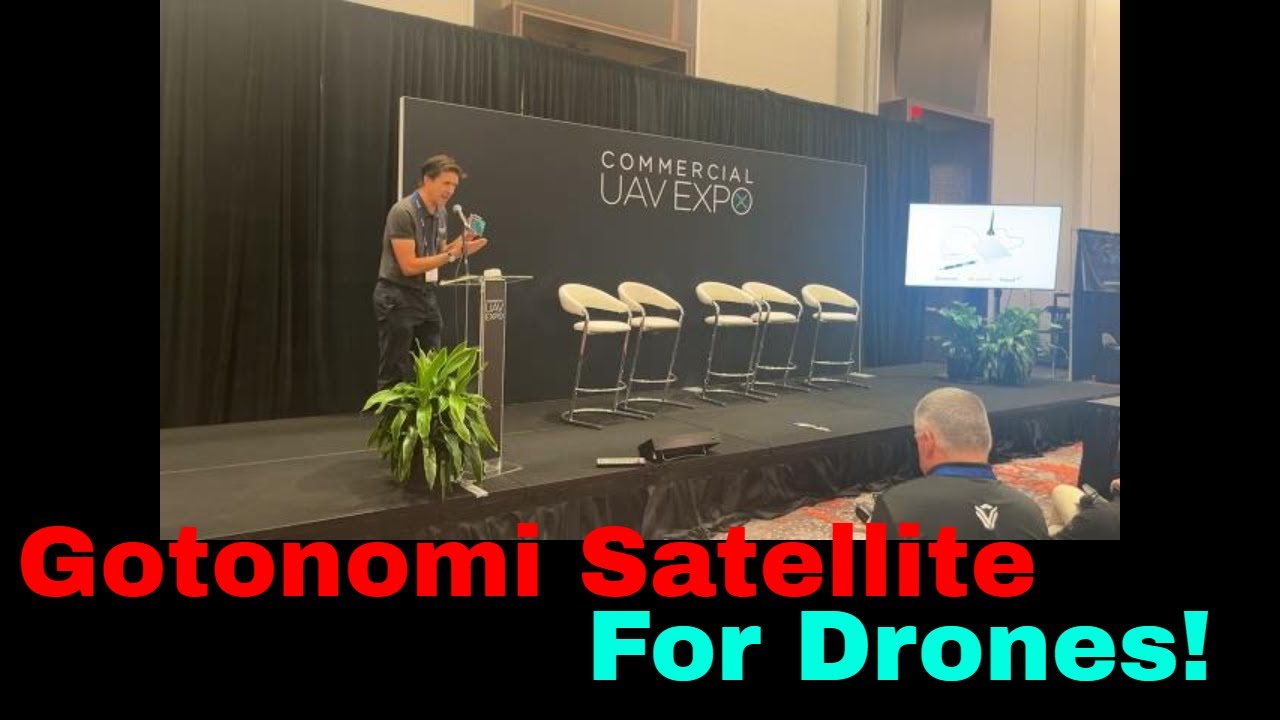Gotonomi Satellite communication systems to enable UAVs - YouTube