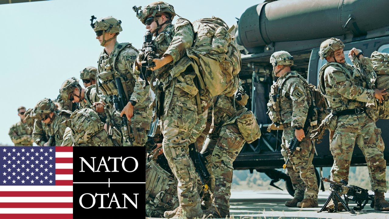 US Army, NATO. Sky Soldiers during military exercises in Germany. - YouTube